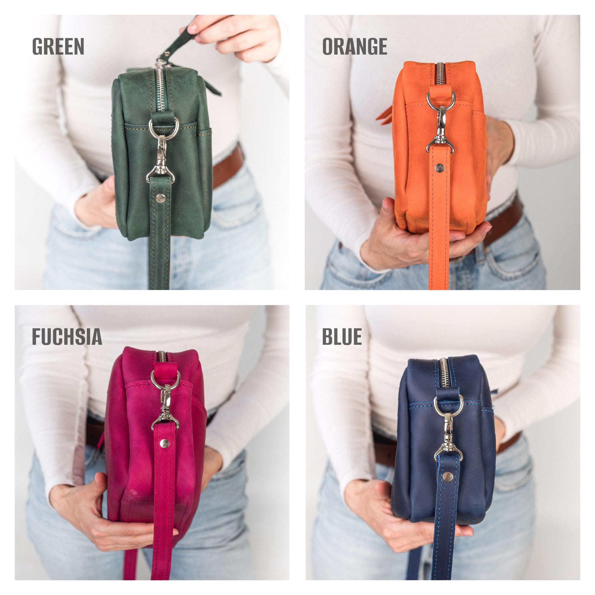 Adjustable Leather Crossbody Strap – Handmade Accessory - Etsy
