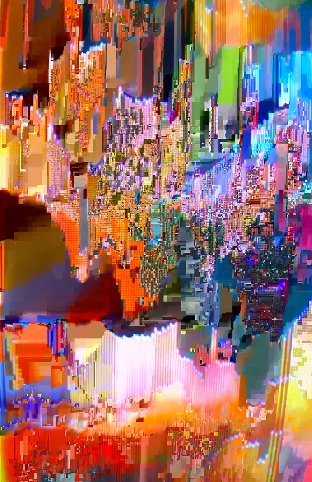 Website - (glitch Art Digital Print) - Etsy