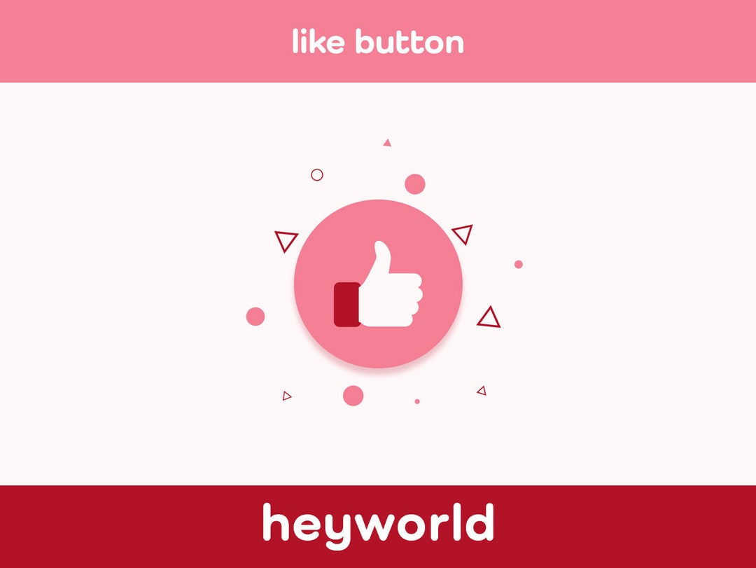 Like Button - Subscribe Button - Lower Thirds - Video Overlay ...