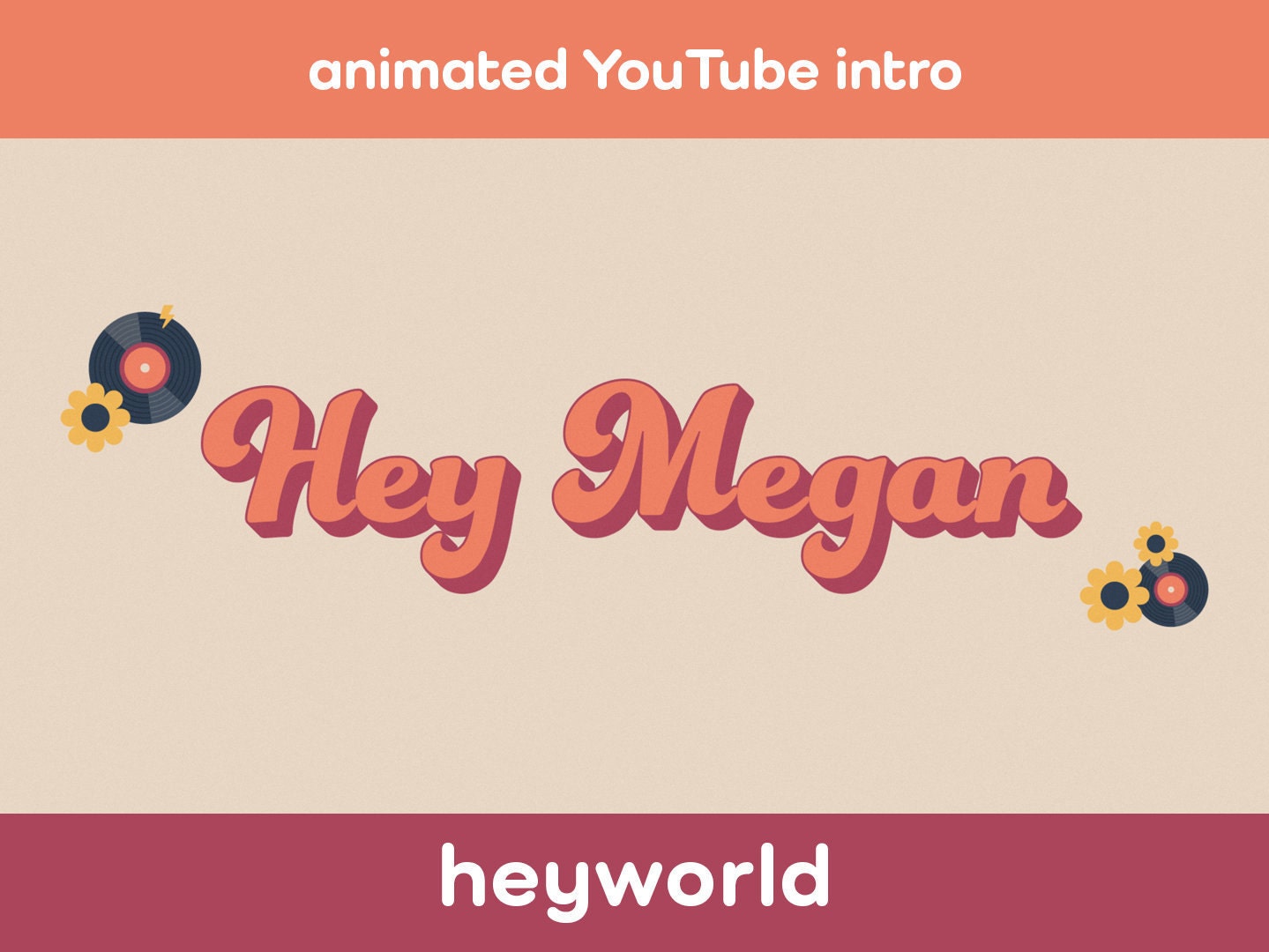 Introducción animada del canal de YouTube Introducción a YouTube Canal ...
