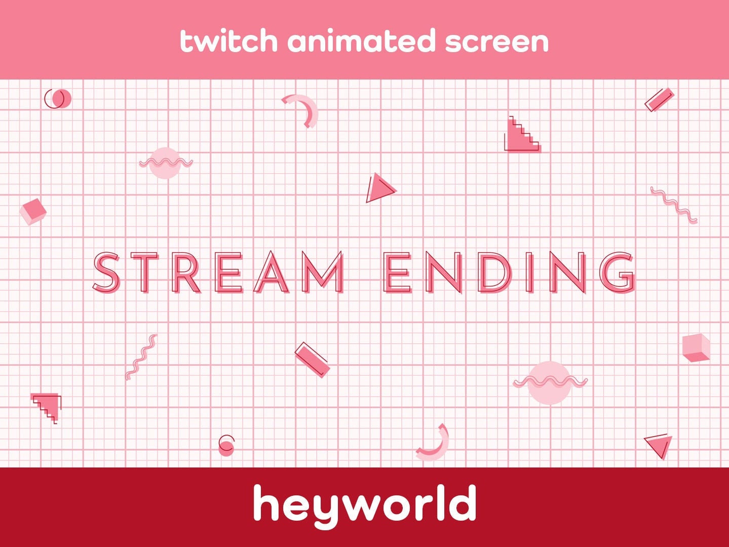 Twitch Animated Screens Streamer Screens BRB Offline - Etsy UK