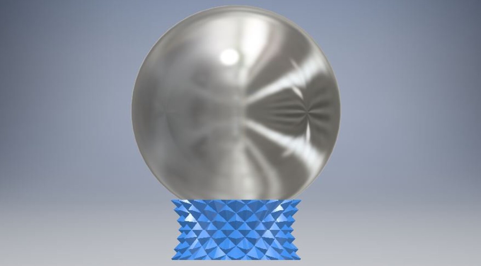 Sphere Holder Spiky Crystal Ball Stand Base Round Deluxe - Etsy