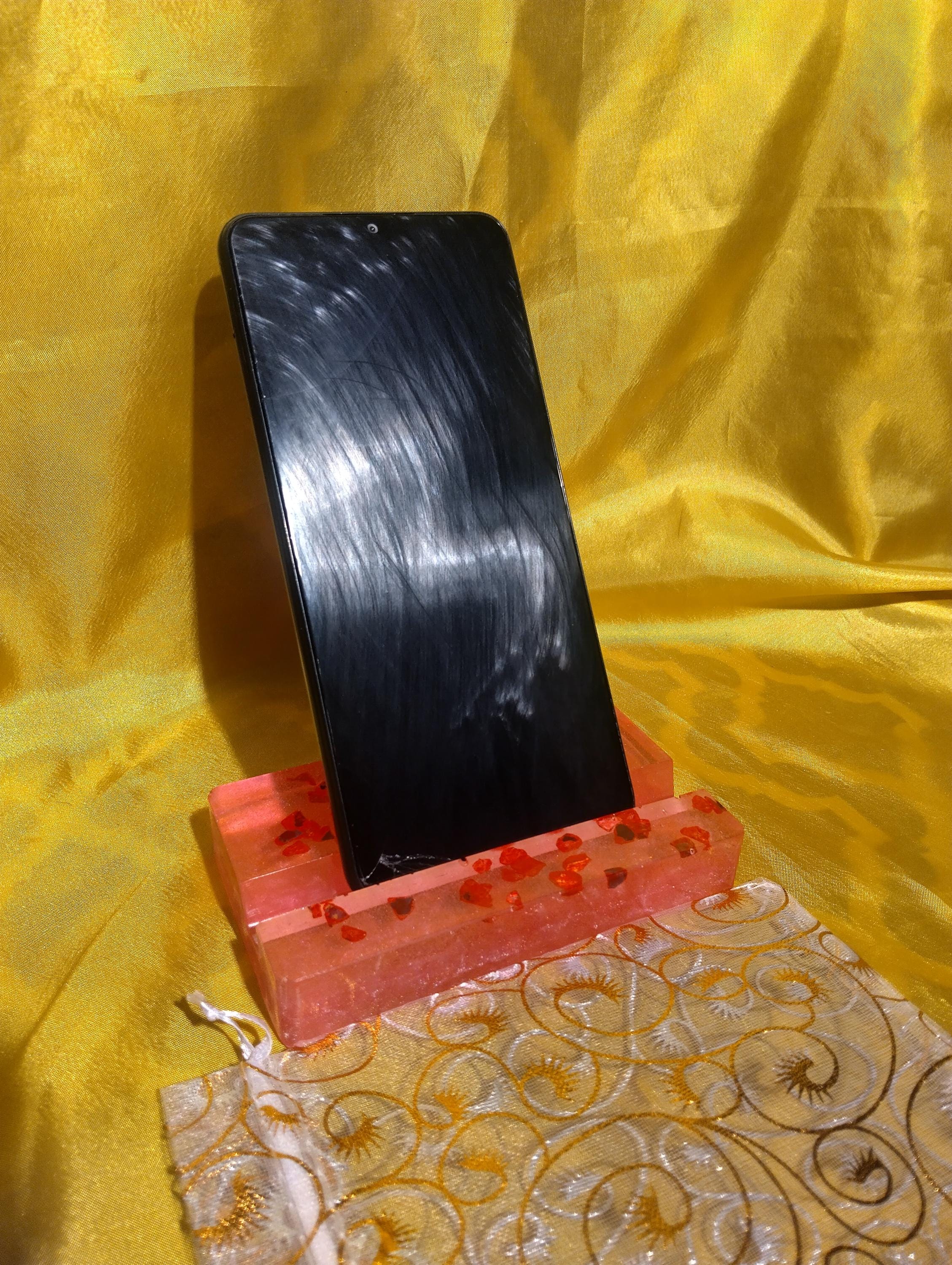 Resin Decorated Phone Stand - Etsy