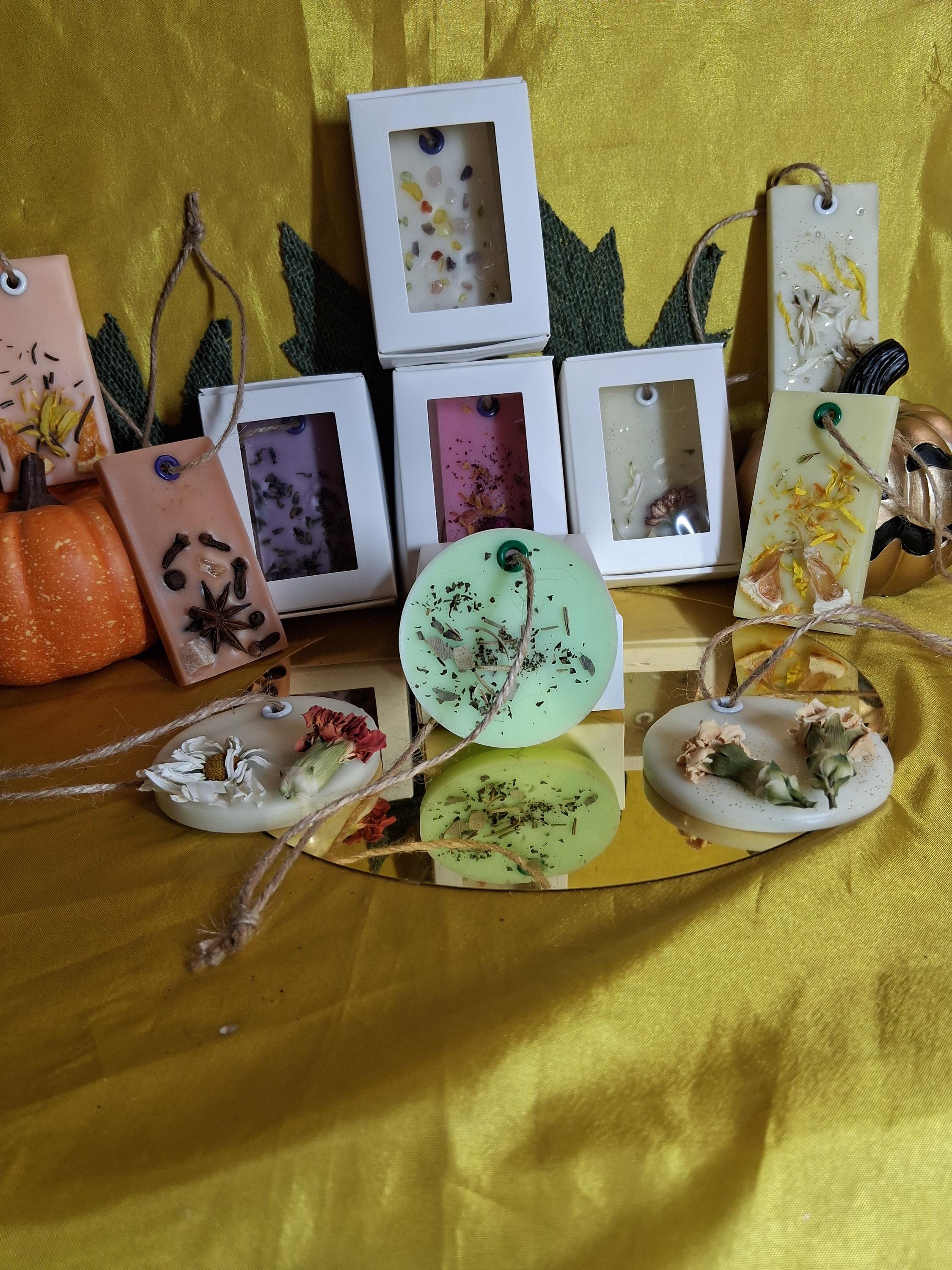 Handmade Scented Wax Sachets for Closets, Drawers & Small Spaces, Long ...
