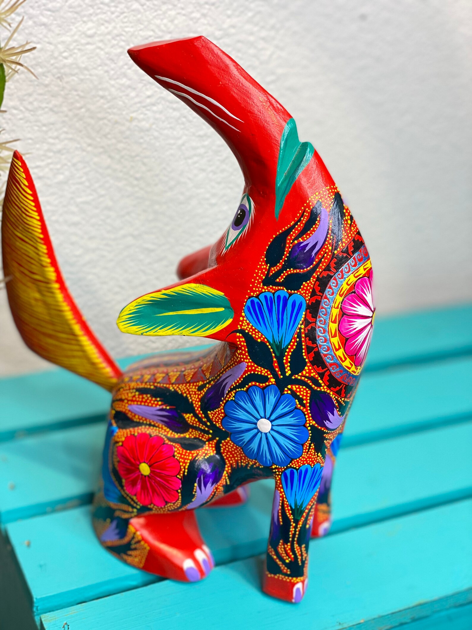 Coyote Alebrije Copal Alebrije Handmade Wood Figure - Etsy