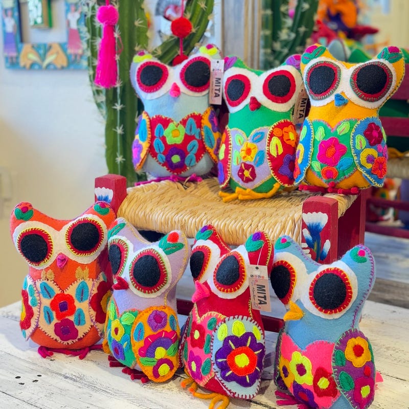 Mexican Animal Plush - Etsy