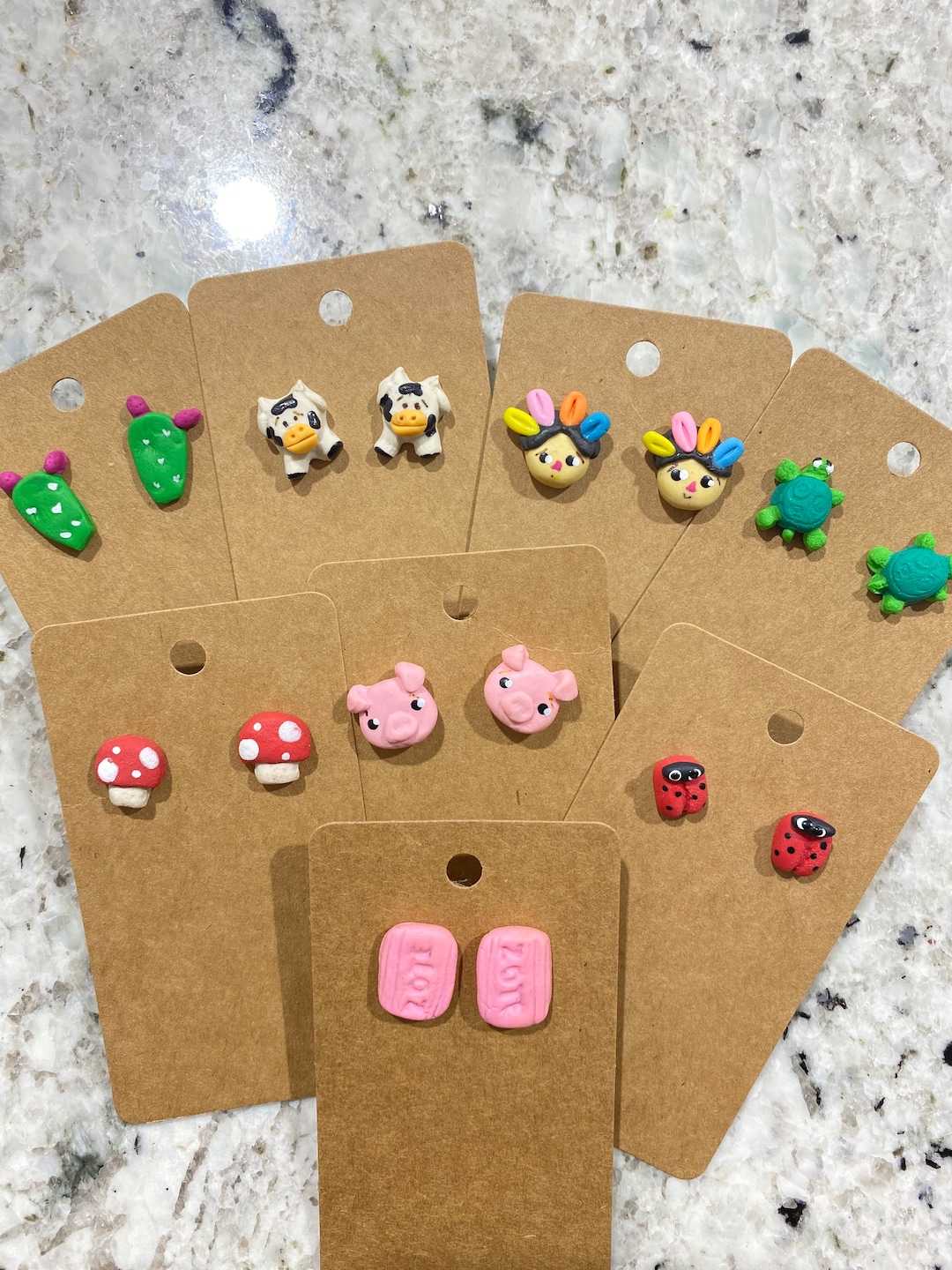 Mexican Earrings - Elote - Concha - Loteria - Mazapán - Mexican Bread ...