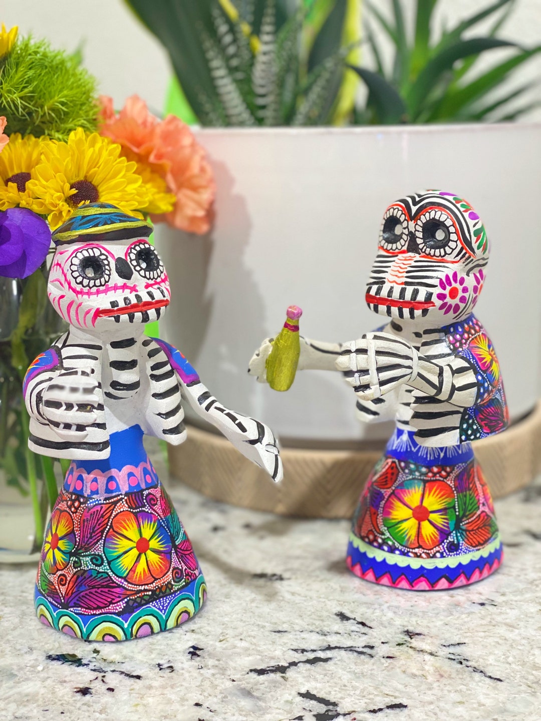 Catrina Alebrije - Dia De Los Muertos - Animal Wood Carving - Catrina ...