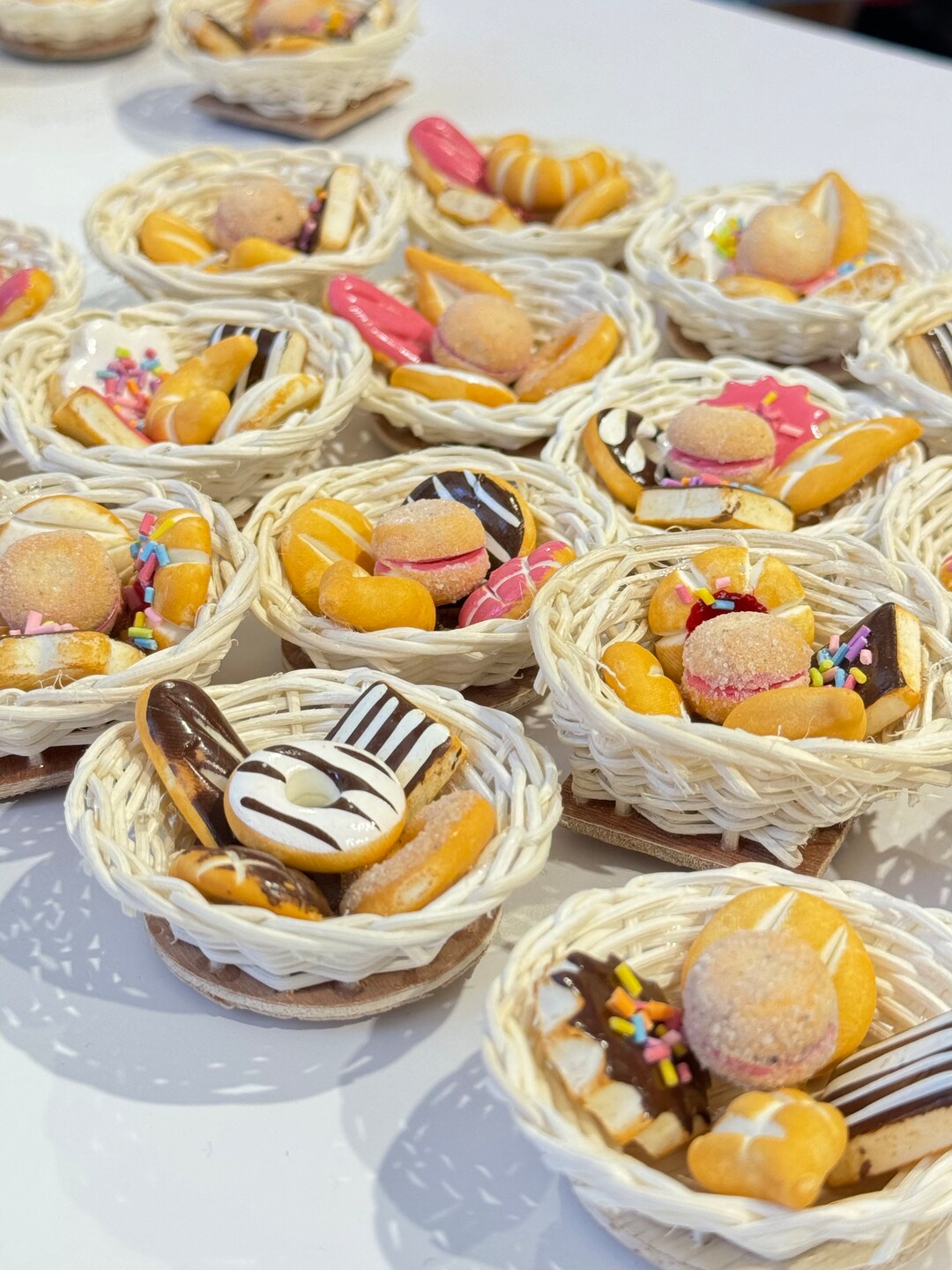 Mini Bread Basket Magnet Pan Dulce Nichos Altar Decor Día De Los ...