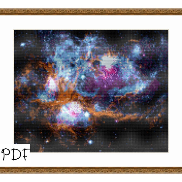Cross Stitch Galaxy - Etsy