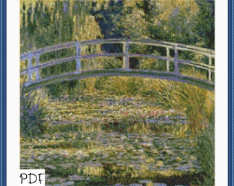 Monet Cross Stitch | Etsy