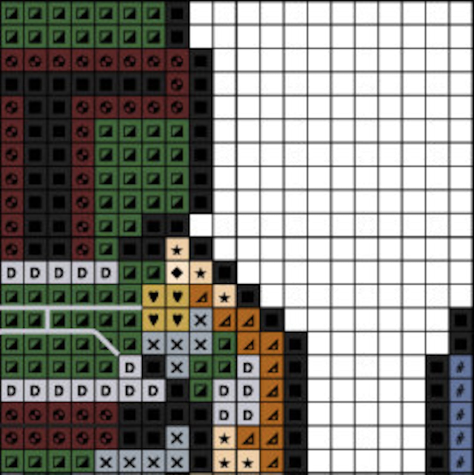 Counted Cross Stitch Sampler, Mini Galaxy Character Collection, Cross ...