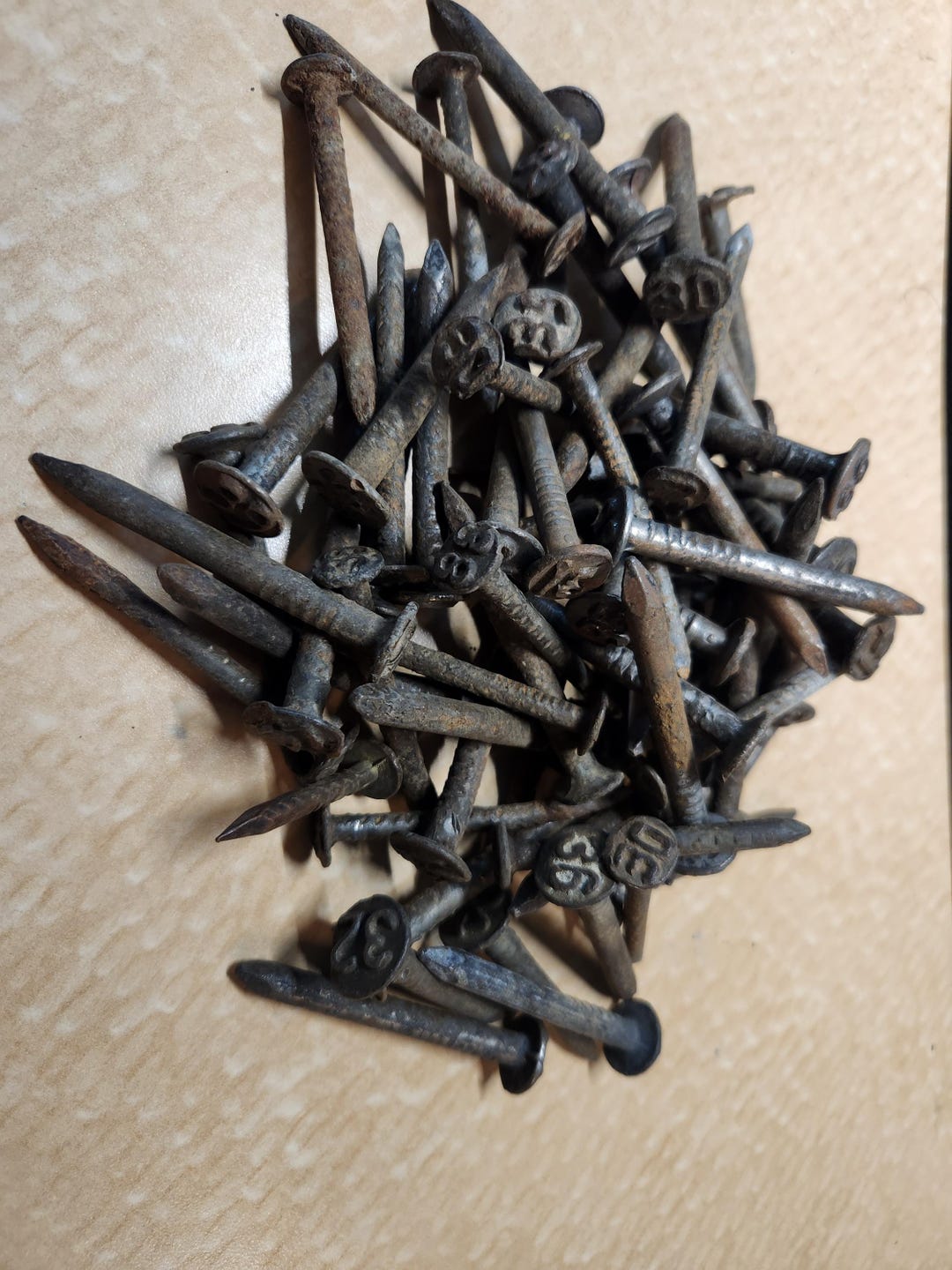 Railroad Date Nails, Date Nails, Railroad Collectibles - Etsy