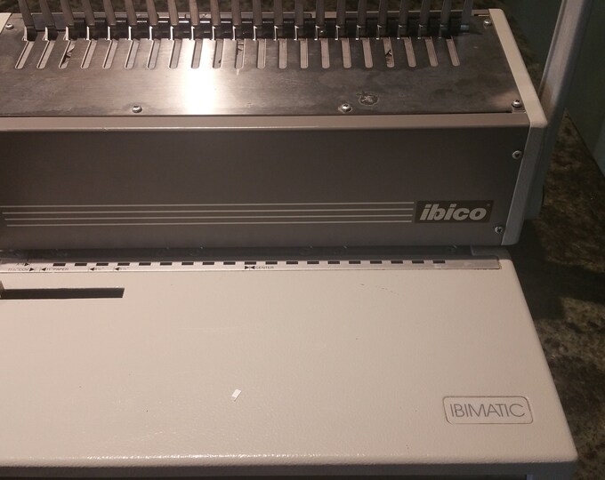 Ibico Ibimatic Binding Machine - Etsy