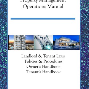 Property Management Operations Manual - Digital Book Includes Policies ...
