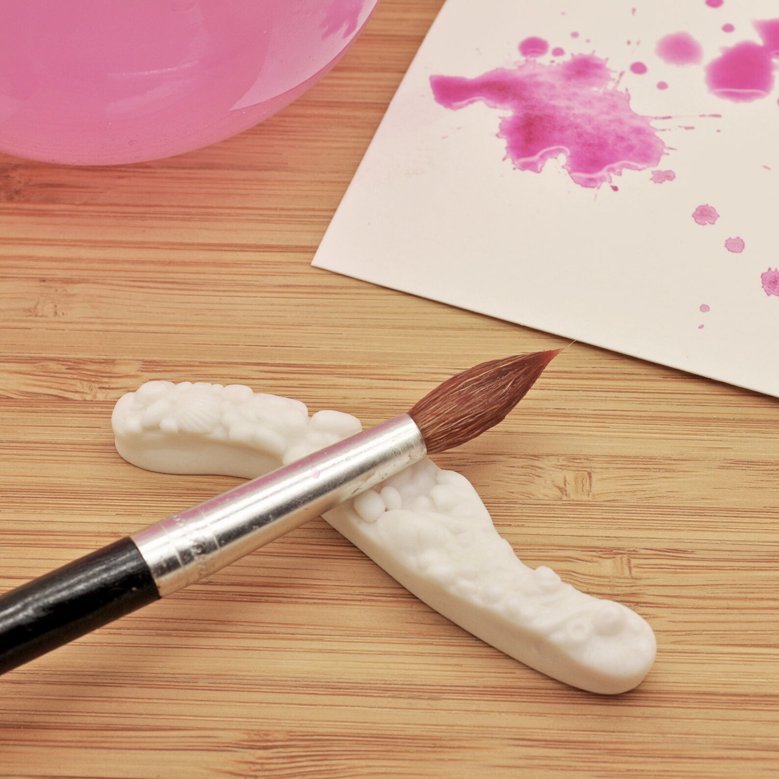 Porcelain Paintbrush / Calligraphy Brush Rest - Etsy