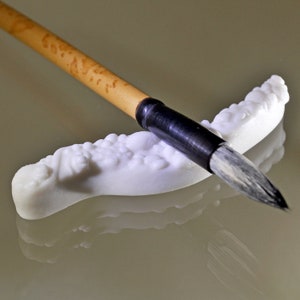 Porcelain Paintbrush / Calligraphy Brush Rest - Etsy
