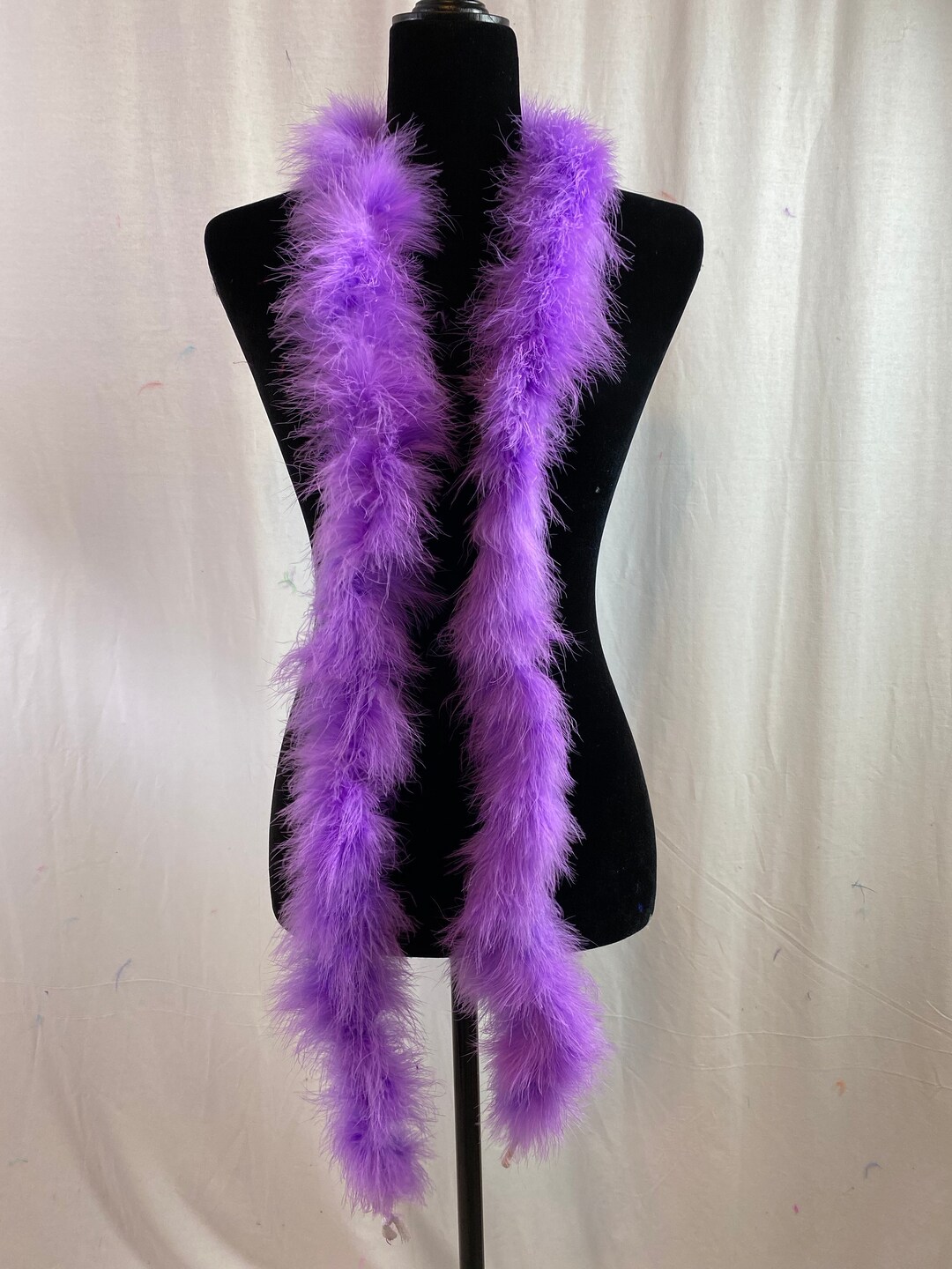 Lavender 30 Gram Marabou Feather Boa, 2 Yard-long Dancing Wedding ...