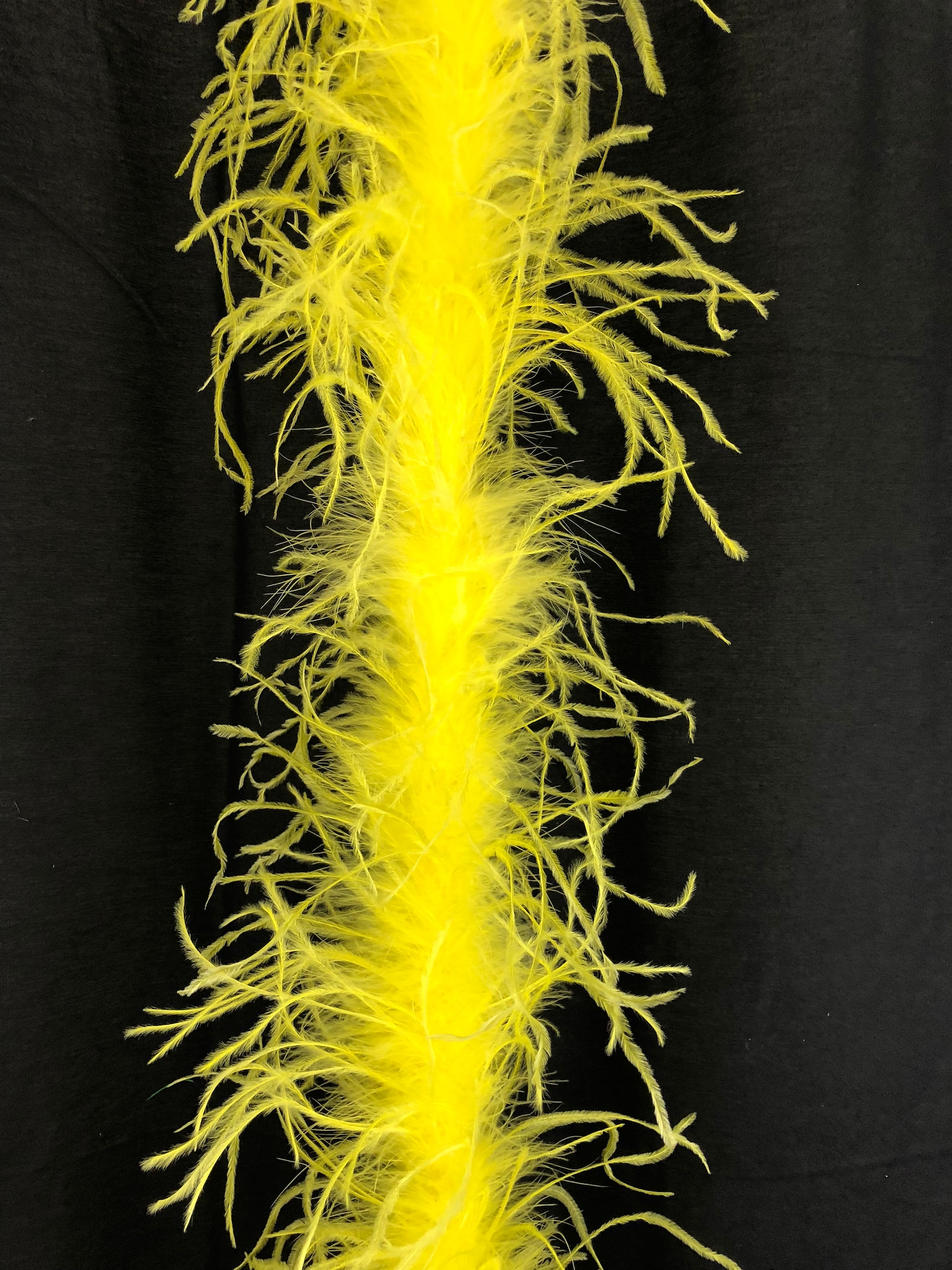 Yellow 1 Ply Ostrich Feather Boa Boas 2 Yard High Quality - Etsy