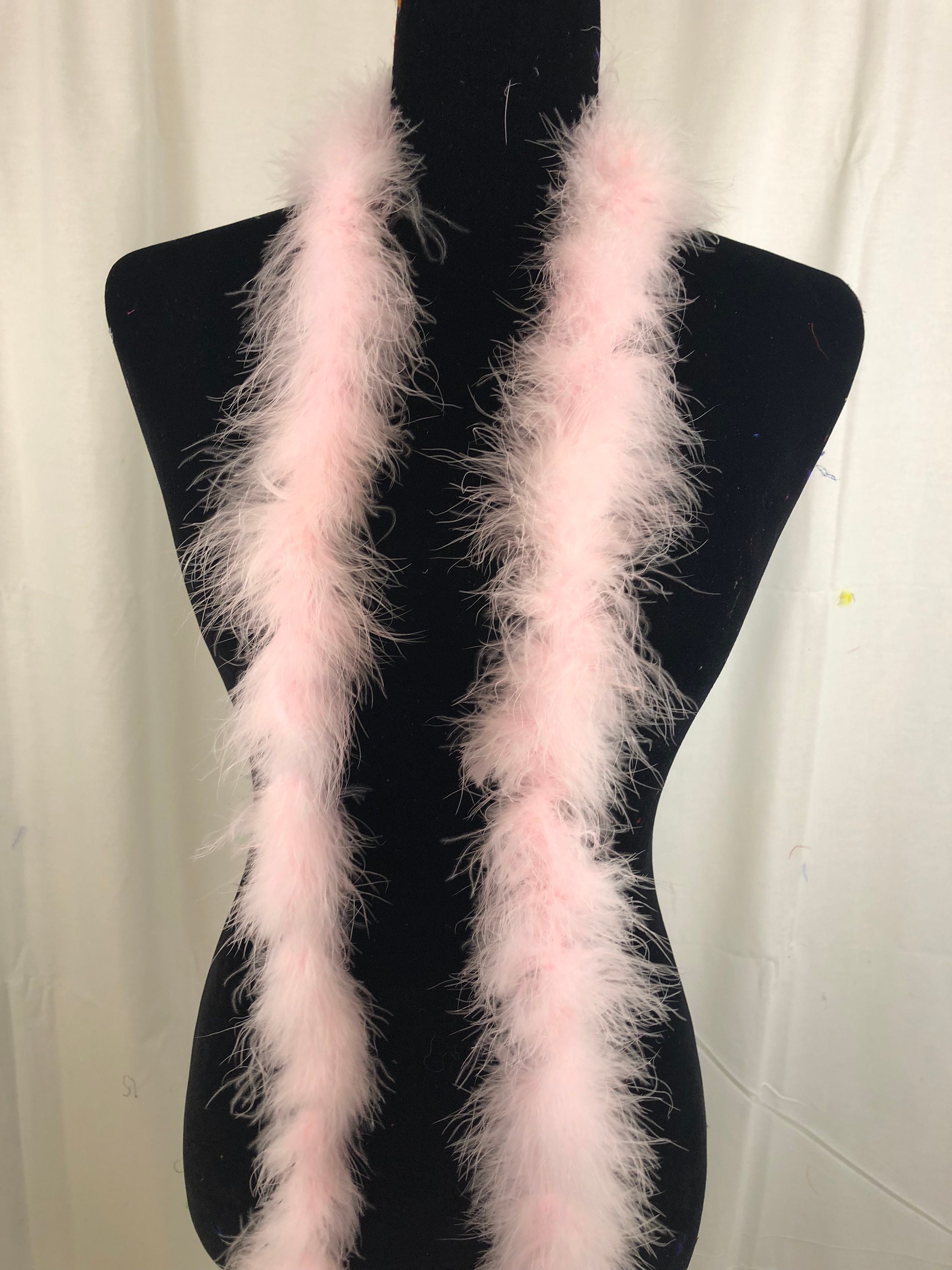 Baby Pink Color 22 Gram Marabou Feather Boa 2 Yard-long - Etsy