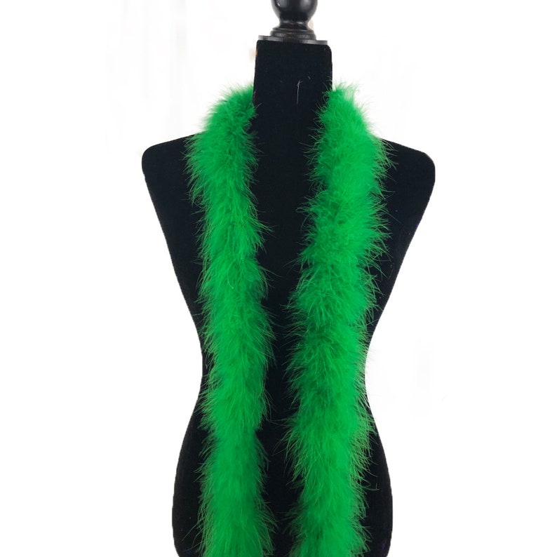 Green Color 22 Gram Marabou Feather Boa 2 Yard-long Dancing - Etsy UK
