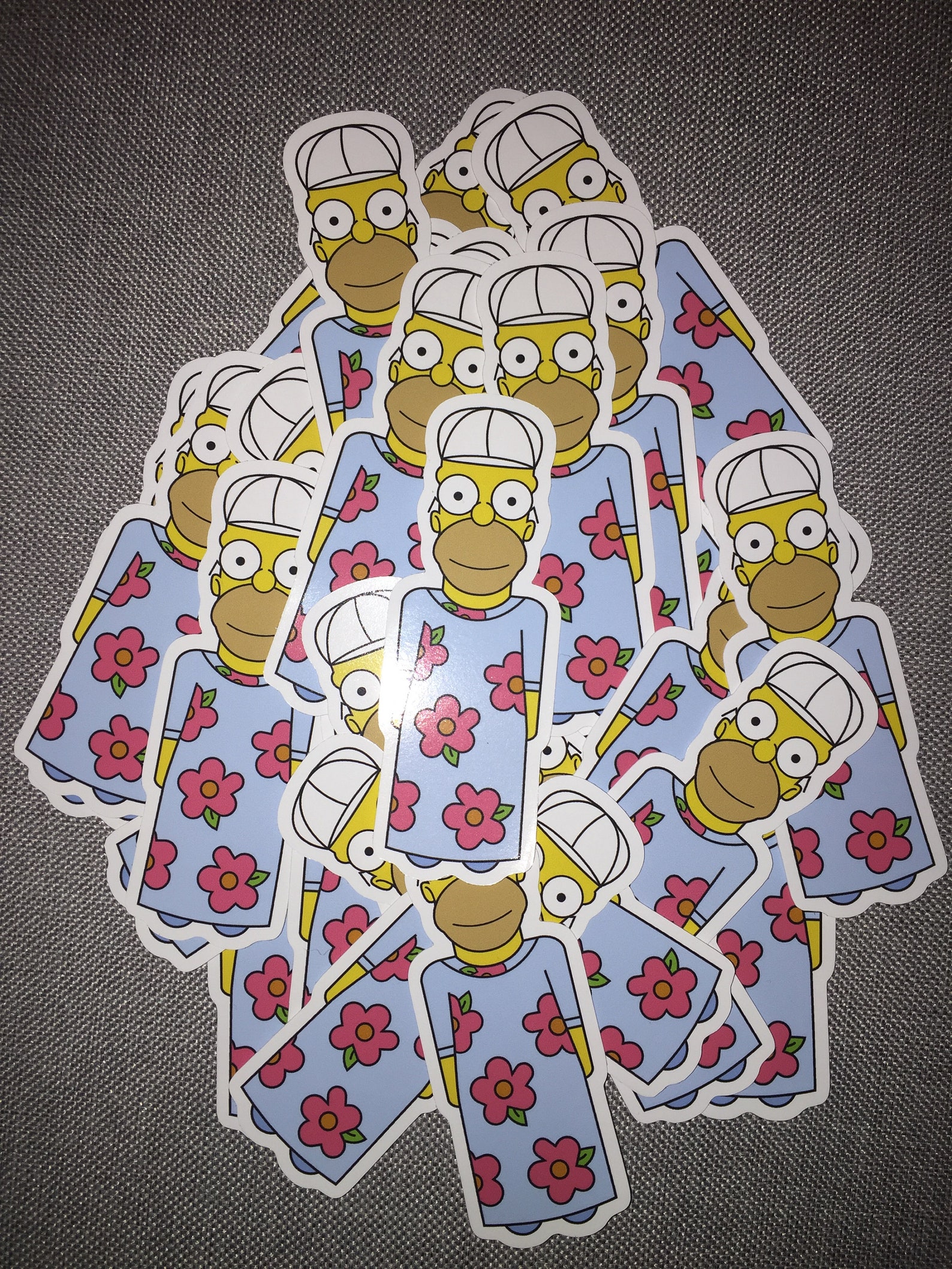 King Size Homer Simpson Sticker A5 A4 A3 Poster or Print - Etsy New Zealand