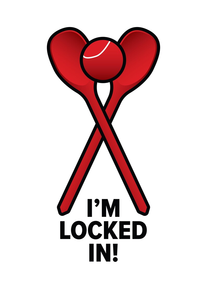 I'm Locked in (A5, A4, A3 Poster or Print) - Etsy