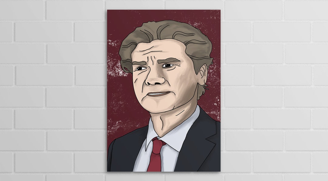 Julian Portrait (ghosts) (A5, A4, A3 Poster or Print) - Etsy