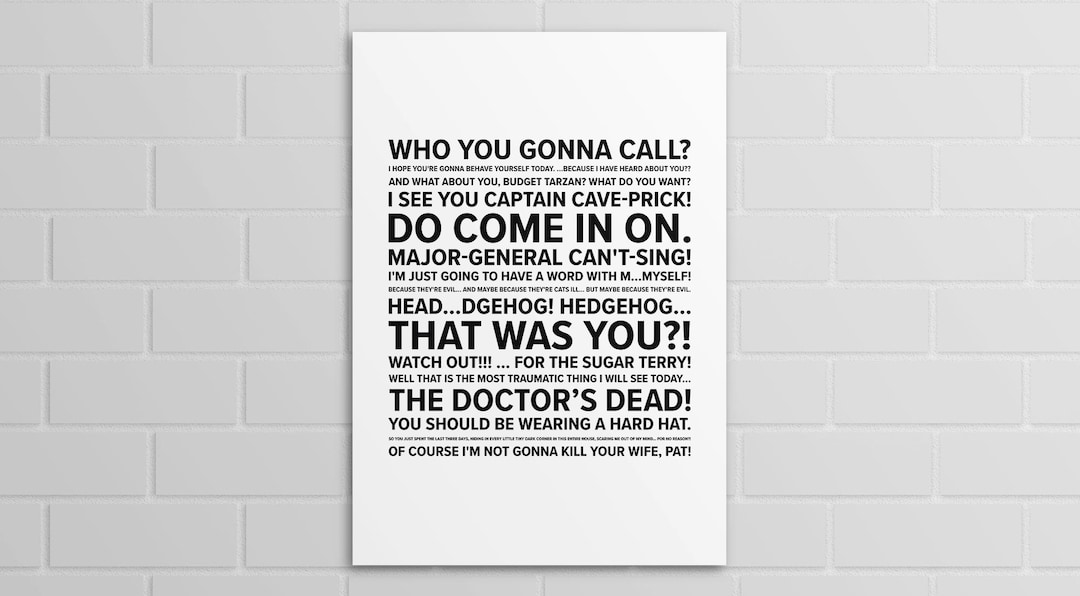 Alison Quotes | Ghosts (A5, A4, A3 Poster or Print) - Etsy