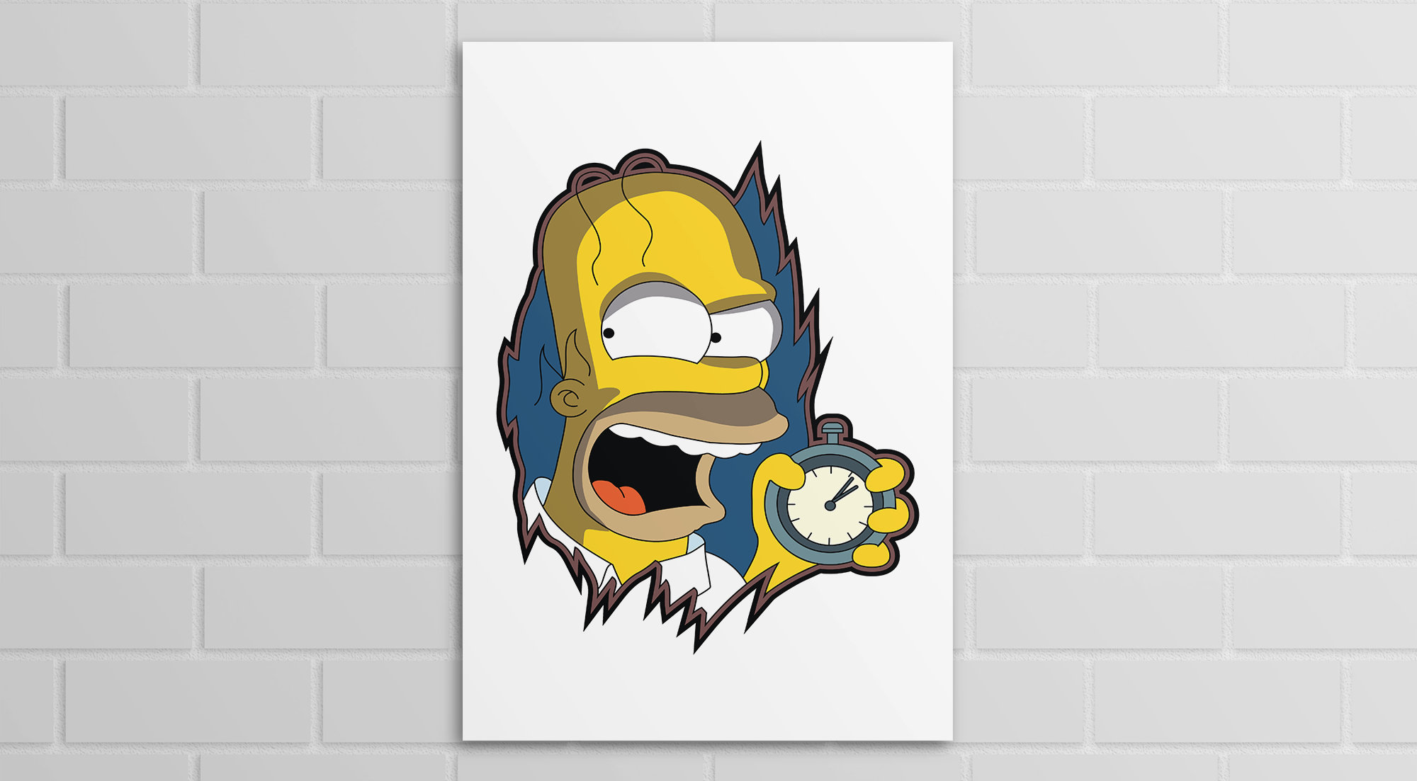 Homer Simpson the Shinning Simpsons Treehouse of Horror - Etsy Canada
