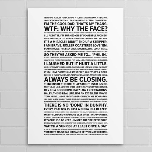 Gavin and Stacey Quotes A5 A4 A3 Poster or Print - Etsy