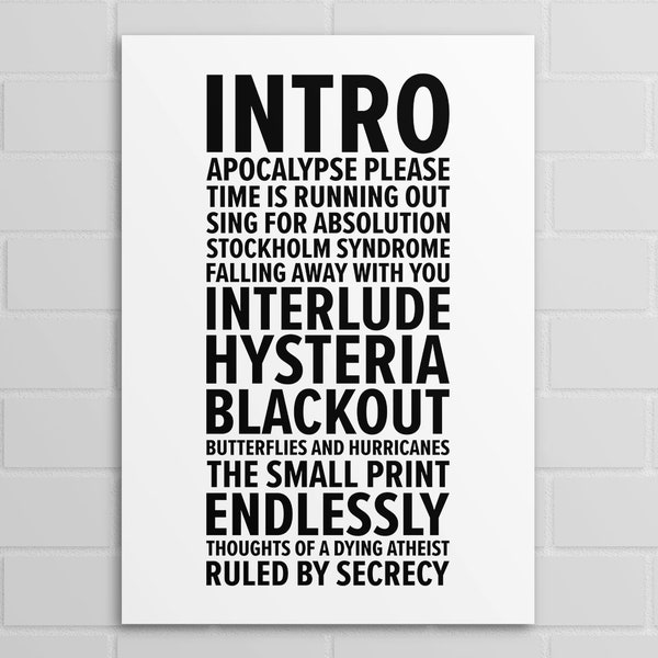 Muse Poster - Etsy