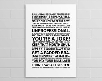 Royle Family Quotes A5 A4 A3 Poster or Print | Etsy