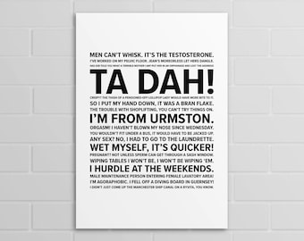 Love Actually Quotes A5 A4 A3 Poster or Print | Etsy