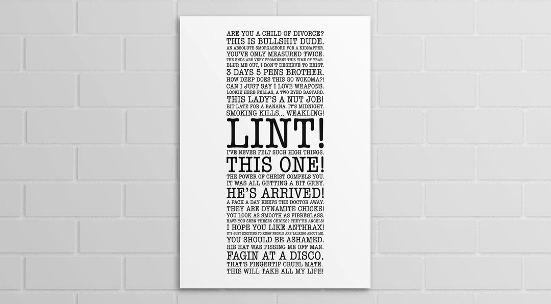 Sam Campbell Quotes | Taskmaster (A5, A4, A3 Poster or Print) - Etsy