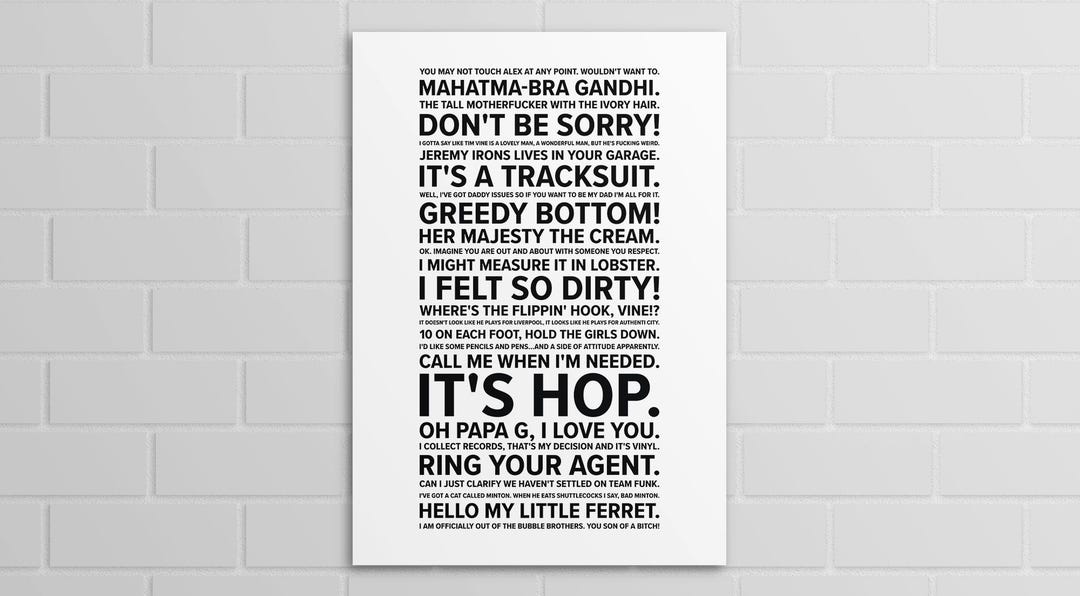 Taskmaster Series 6 Quotes (A5, A4, A3 Poster or Print) - Etsy