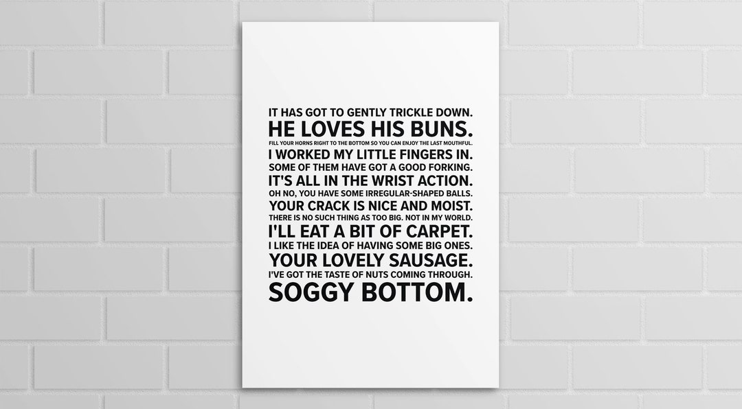 Mary Berry Quotes | Bake off (A5, A4, A3 Poster or Print) - Etsy