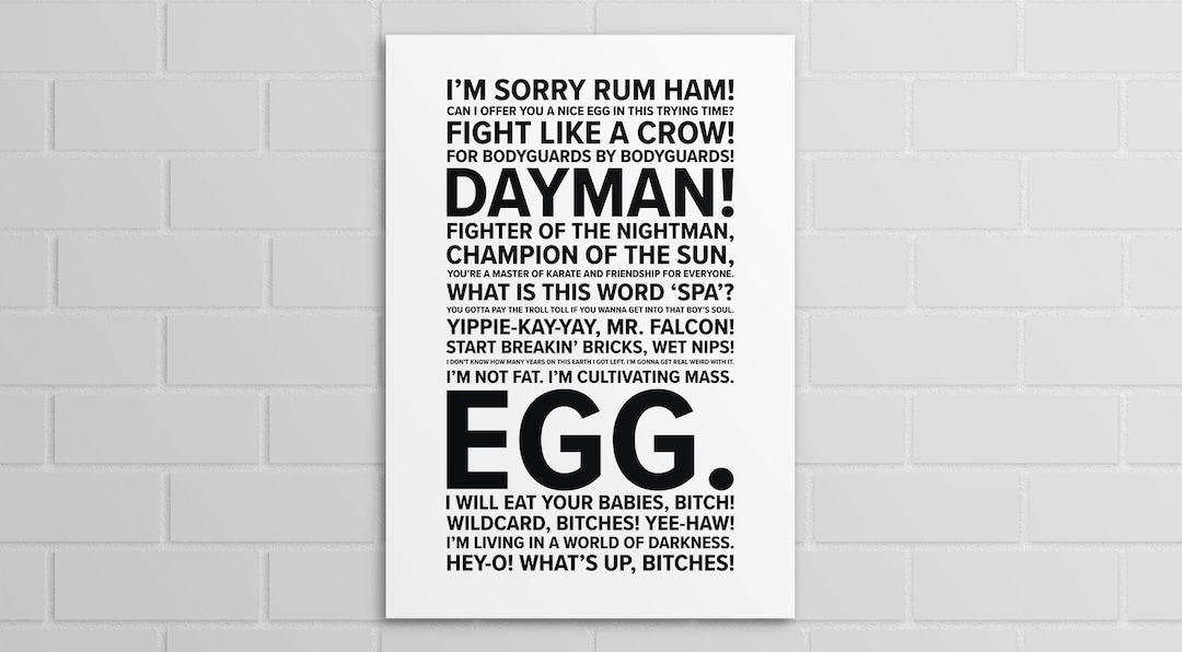 It's Always Sunny Quotes (A5, A4, A3 Poster or Print) - Etsy
