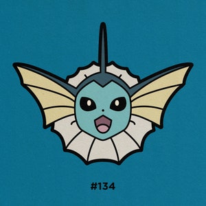 First Generation Pokemon - Choose Which Pokemon (#133 - #151) (A5, A4 ...