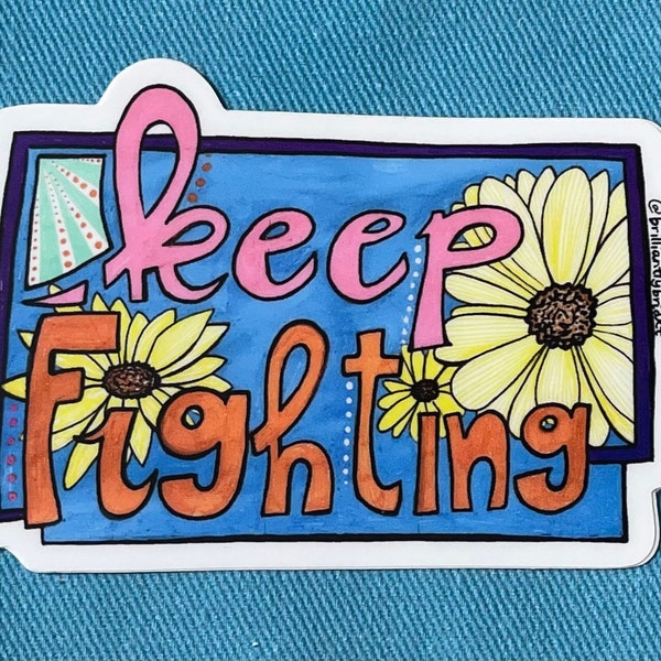 Keep Fighting - Etsy