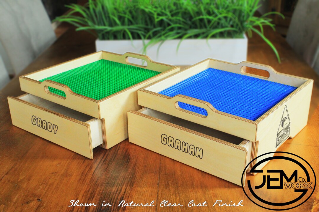 Compatible Lego® Gift, Personalized Gift, Brick Tray With Drawer, Brick ...