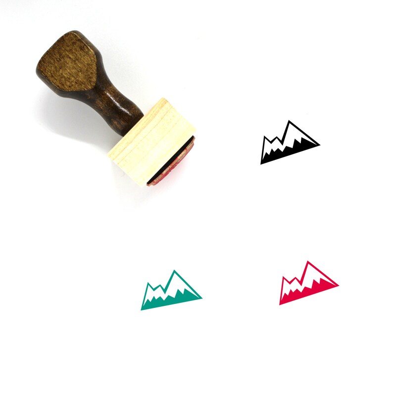 Mountain Stamp - Etsy