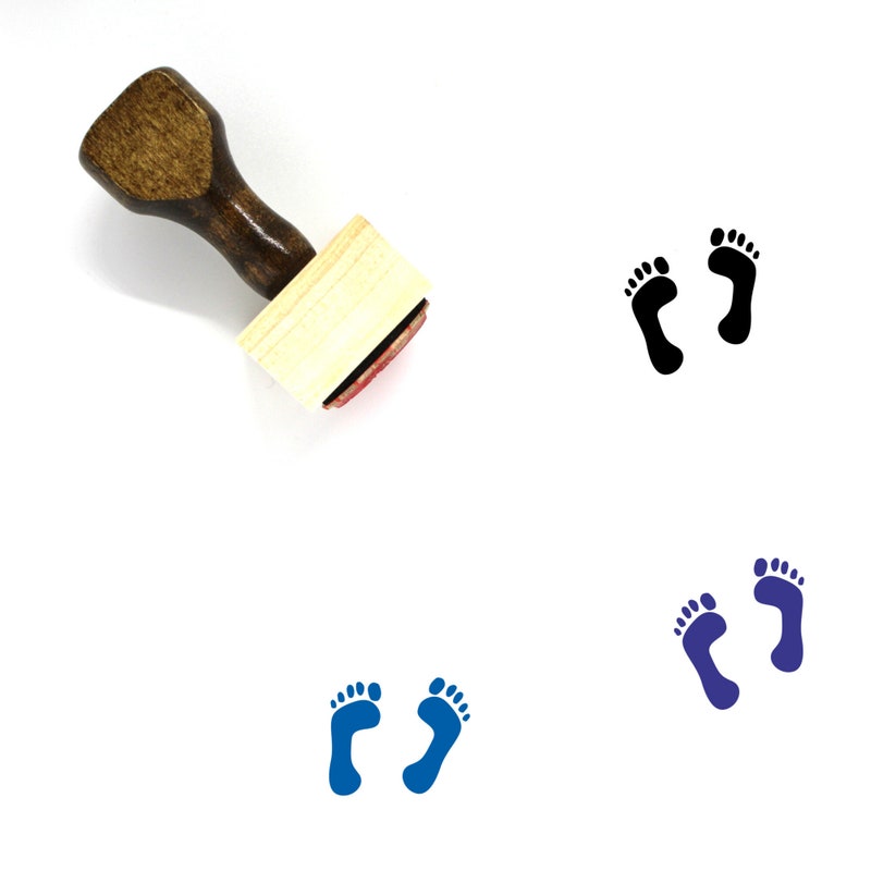 Footprint Stamp - Etsy