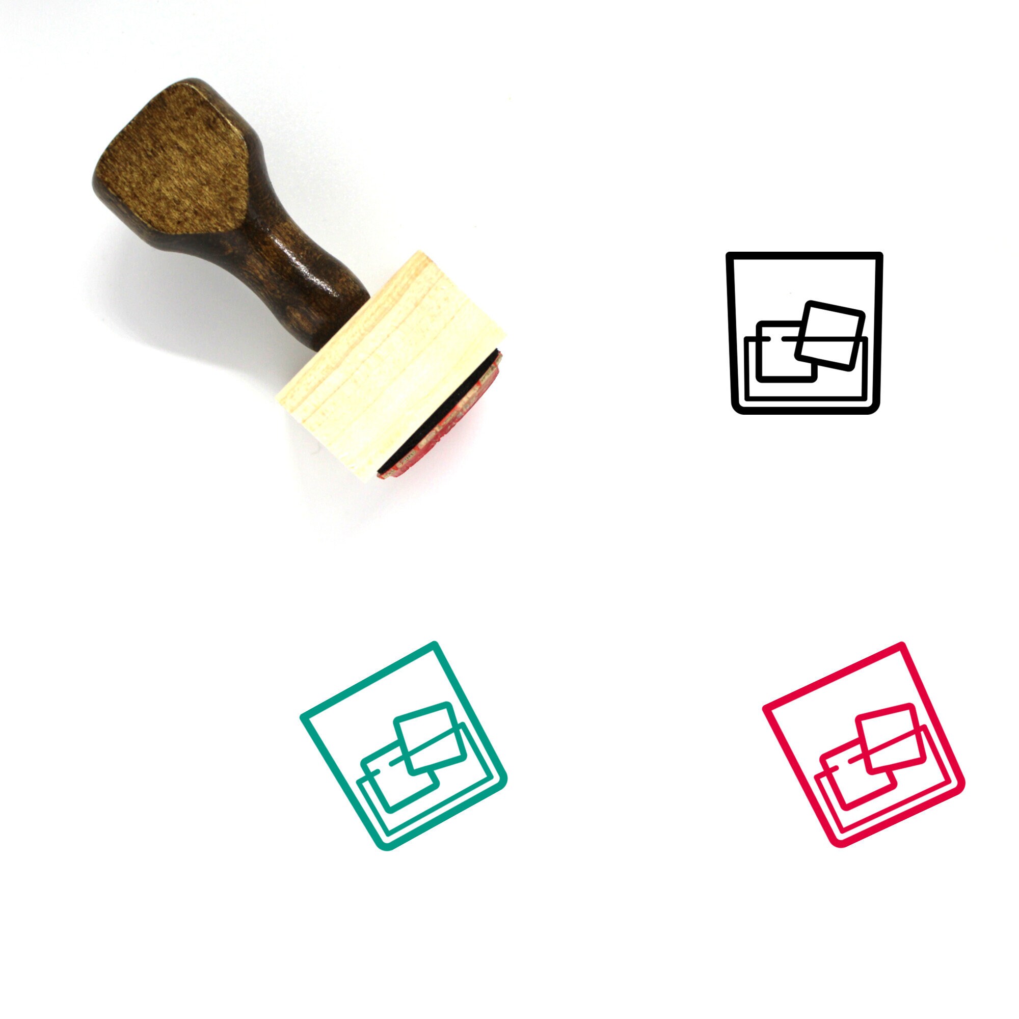 Whiskey Cocktail Wooden Rubber Stamp No. 1 | Etsy