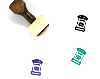 Courier Rubber Stamp - Etsy