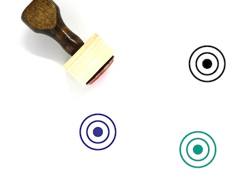 Bulls Eye Target Open Rubber Stamp Sign Scrapbooking Supplies - Etsy