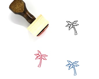 Coconut Stamp | Etsy