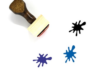 Splatter Stamp - Etsy
