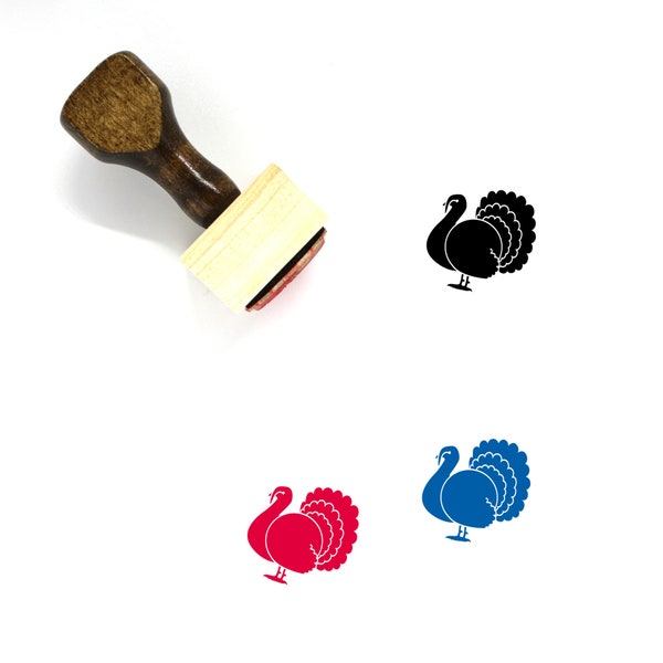 Turkey Rubber Stamp - Etsy
