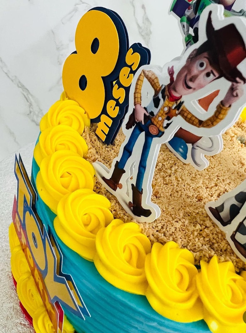 Toys Story Cake Topper / Personalised Toy Story Cake Topper / Boys Cake ...